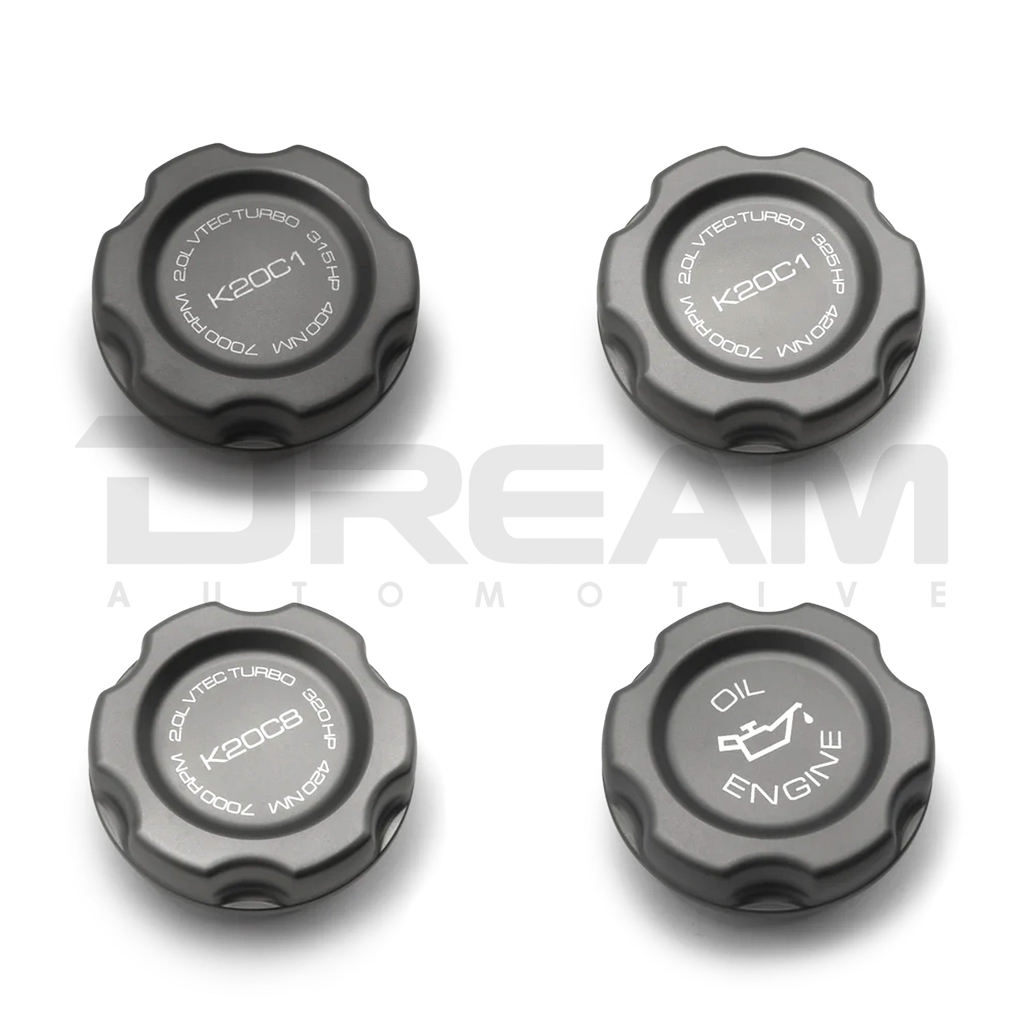 ALPLUS | Titanium Oil Filler Cap | Honda Civic Type R | 2.0T K20C1 | 2 ...