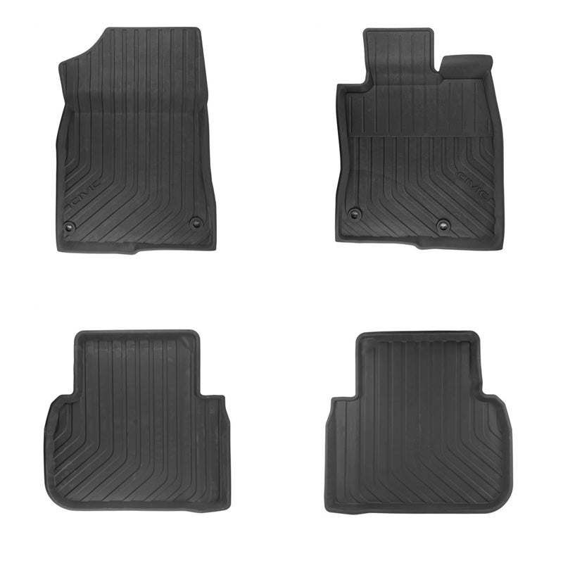 Genuine Honda | All-Season Rubber Mats | Honda Civic Type R | FL5 K20C ...