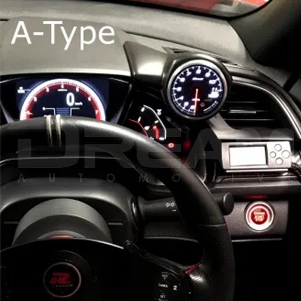 Seeker | Gauge Pod Cluster Mount | Honda Civic Type R | FK8 K20C1 2.0T ...