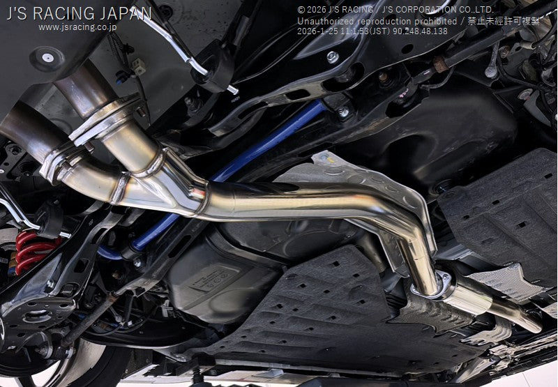 J's Racing | X304 Exhaust System | Honda Civic Type R | FL5 2.0T K20C1 ...