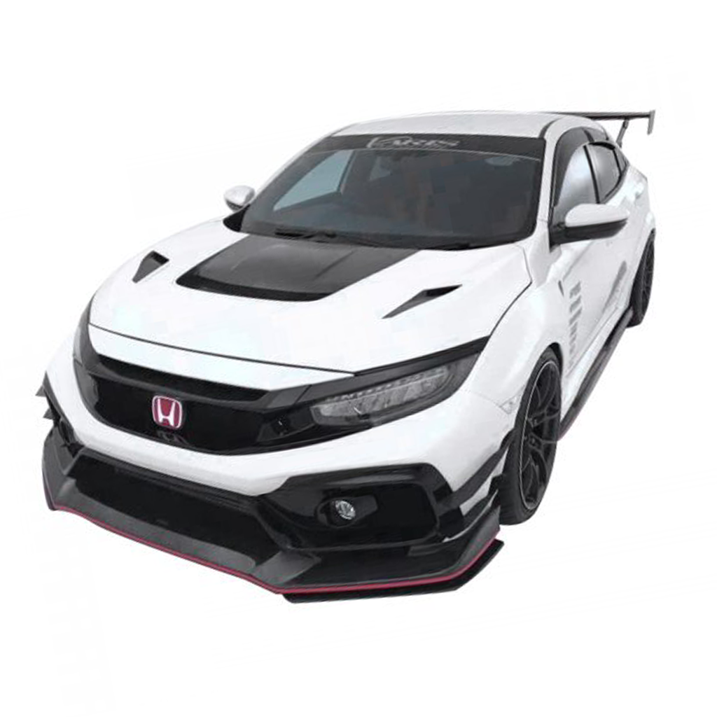 Varis Arising-II Side Skirt And Underboard | Honda Civic Type R | FK8 ...