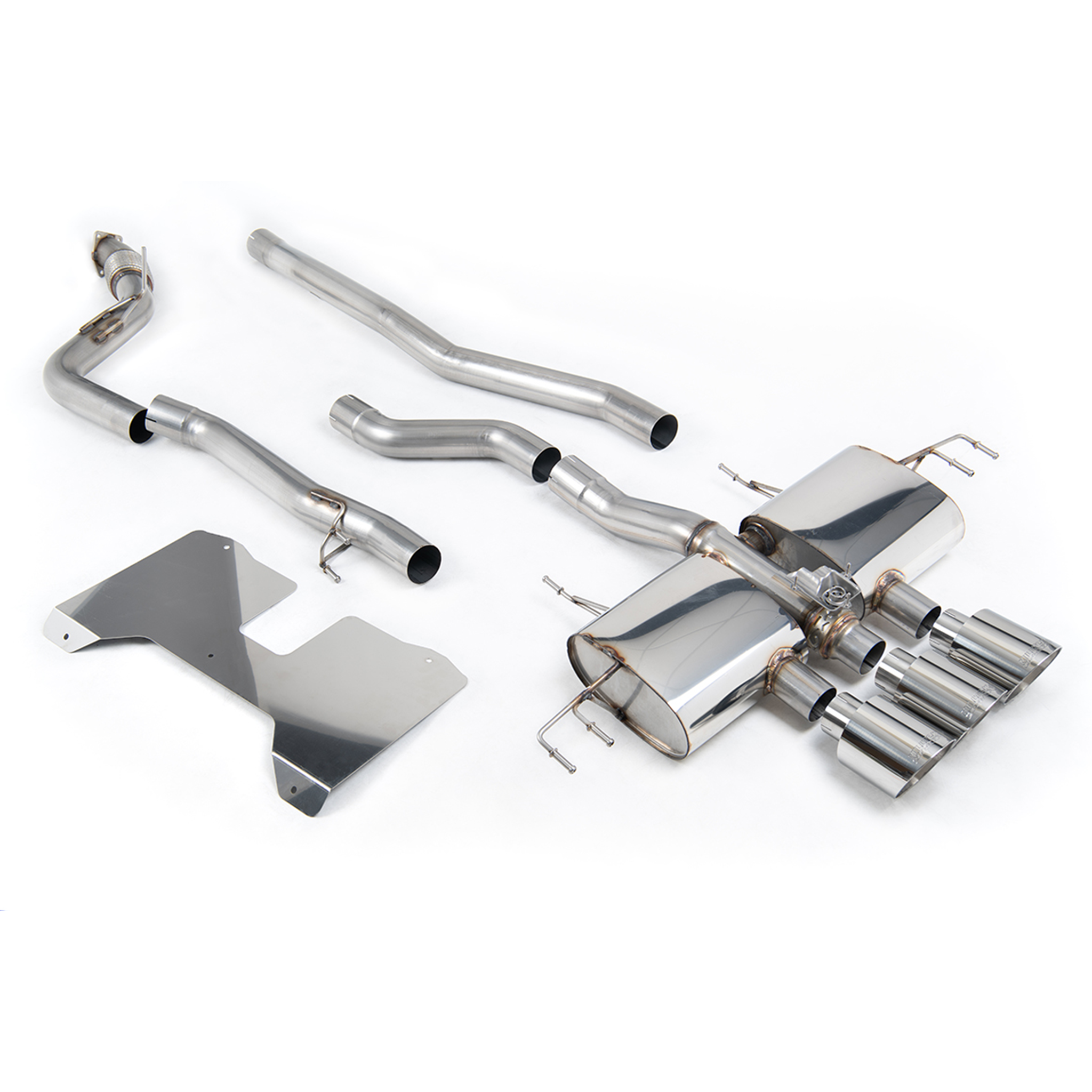 Milltek Sport | Valved Exhaust System | Honda Civic Type R | FL5 2.0T ...