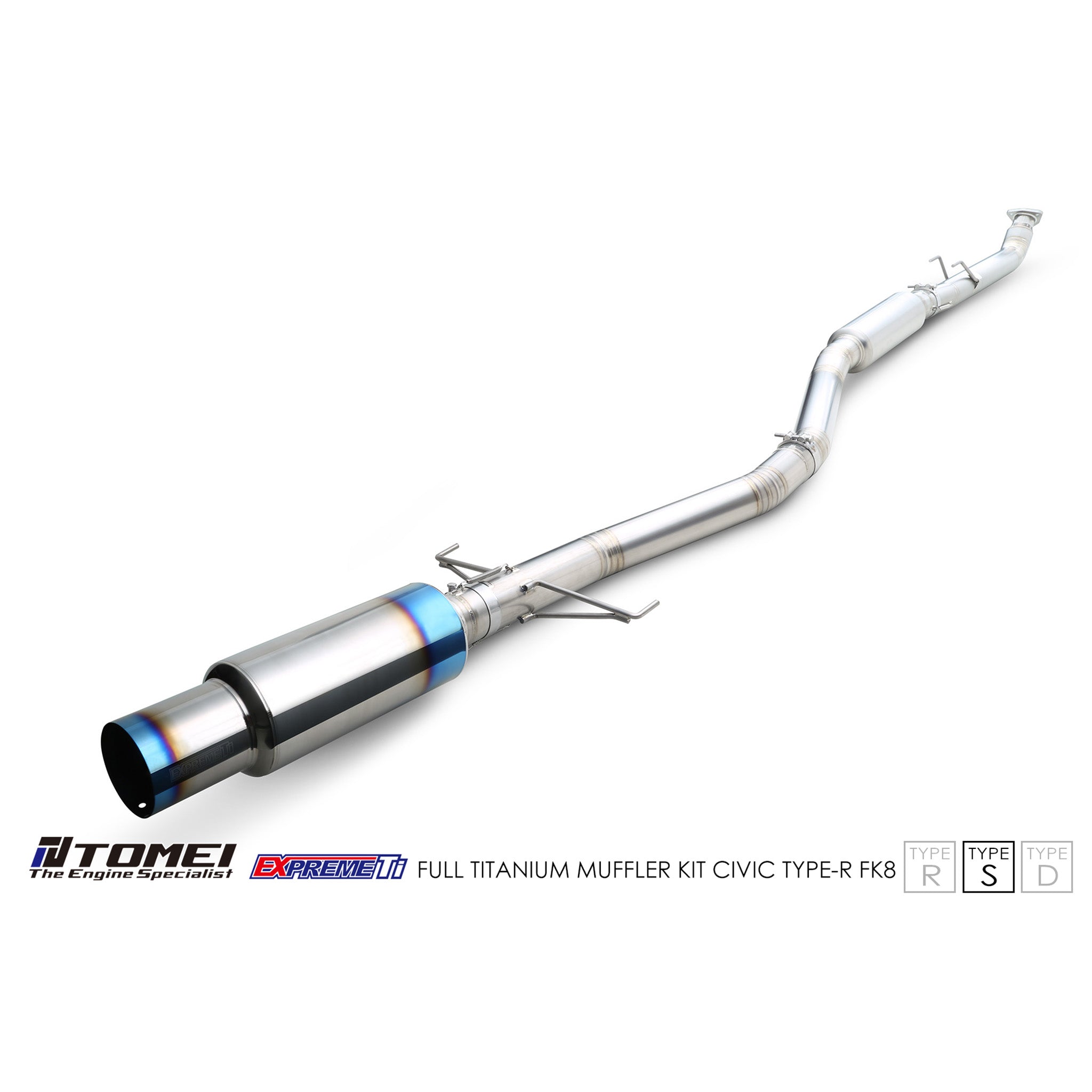 Tomei Expreme Ti Titanium Exhaust System | Honda Civic Type R | FK8 2 ...
