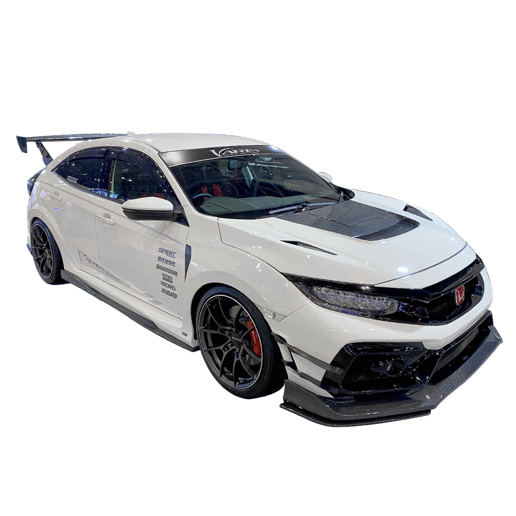 Varis Arising-II Side Skirt And Underboard | Honda Civic Type R | FK8 ...