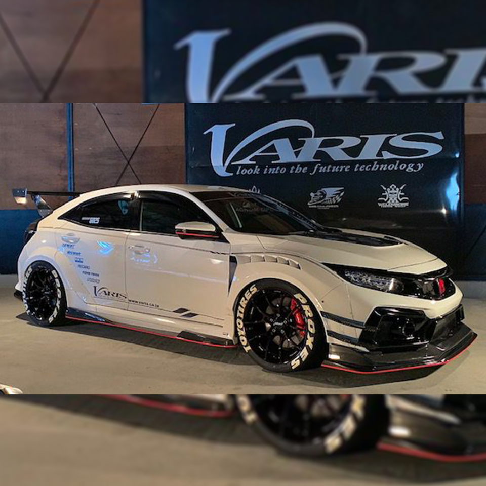 Varis Carbon Fiber Widebody Kit | Honda Civic Type R | FK8 2.0T K20C1 ...